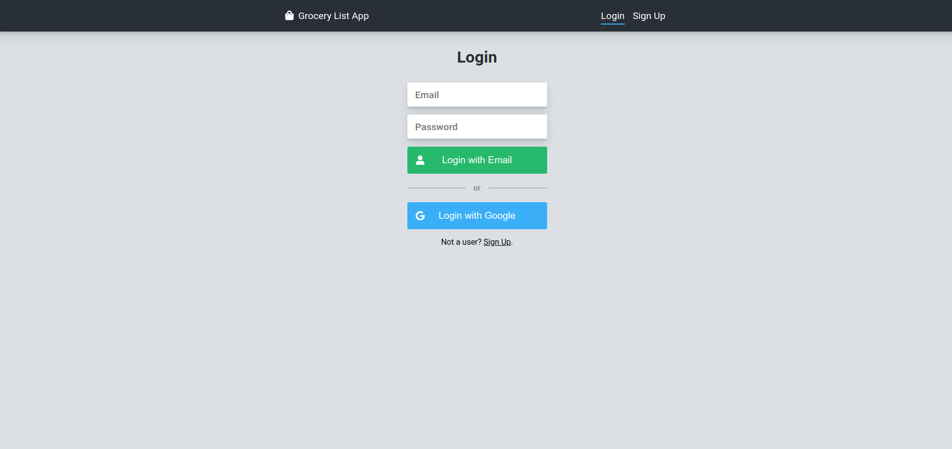 GitHub - merogersdev/gla-firebase: GLA Firebase - Grocery List app utilizing React and Firebase ...